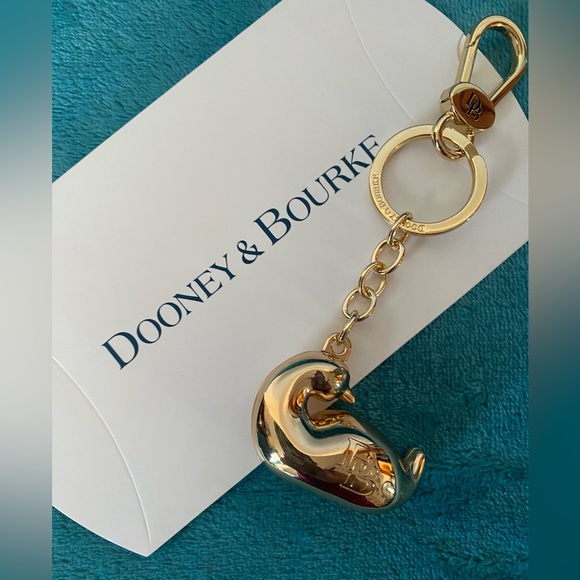 Dooney & Bourke | Accessories | New Dooney Bourke Gold Duck Bag Charm ...